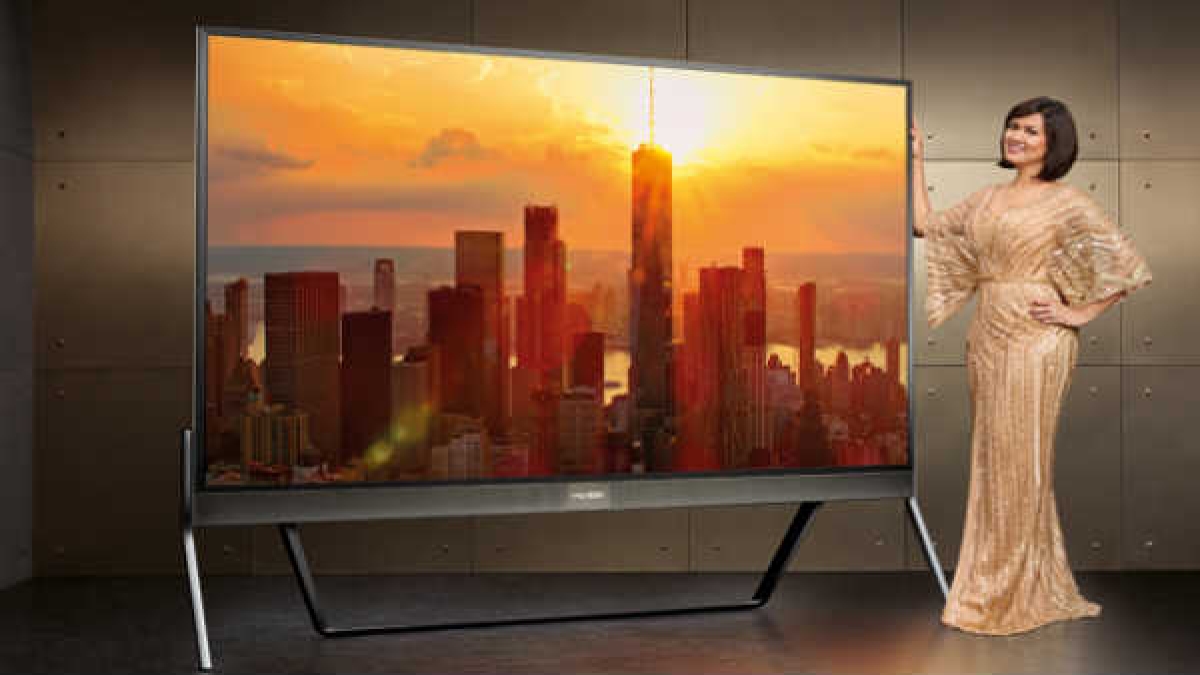 வியூ 100-இன்ச் சூப்பர் டிவி இந்தியாவில் அறிமுகம்: பலவீனமான இதயம் ...