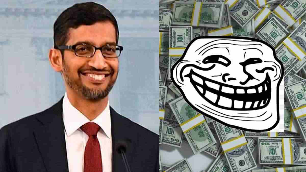 Google CEO Sundar Pichai Salary Hike Memes | பறக்கும் மீம்ஸ்.. Sundar ...