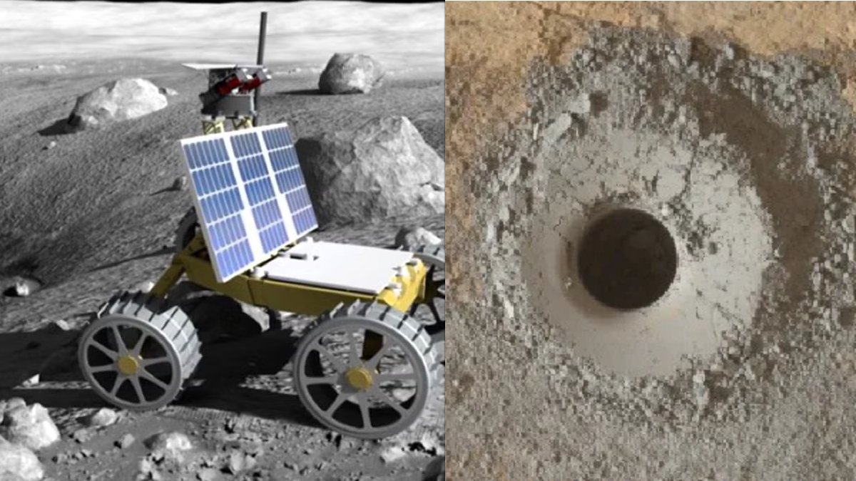 NASA Moon Mining | செவ்வாய் கிரகத்தை தொடர்ந்து.. நிலவில் ஓட்டை போடும் ...
