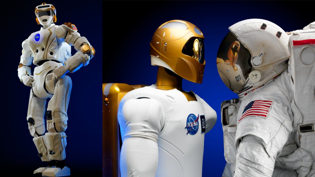 NASA சீக்ரெட்டாக உருவாக்கிய மனித உருவ ரோபோ! | NASA’s Valkyrie humanoid ...
