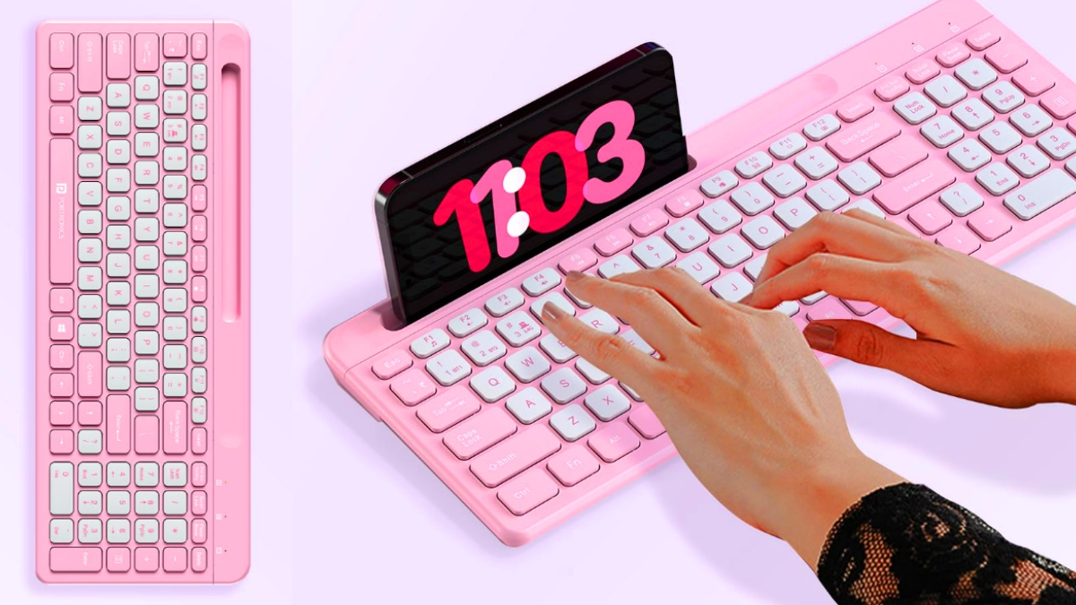 வெறும் ரூ. 800 விலை.. வயர்லெஸ் கீபோர்ட்.. அதுவும் பிரைட்டா கலர்கலரா ...